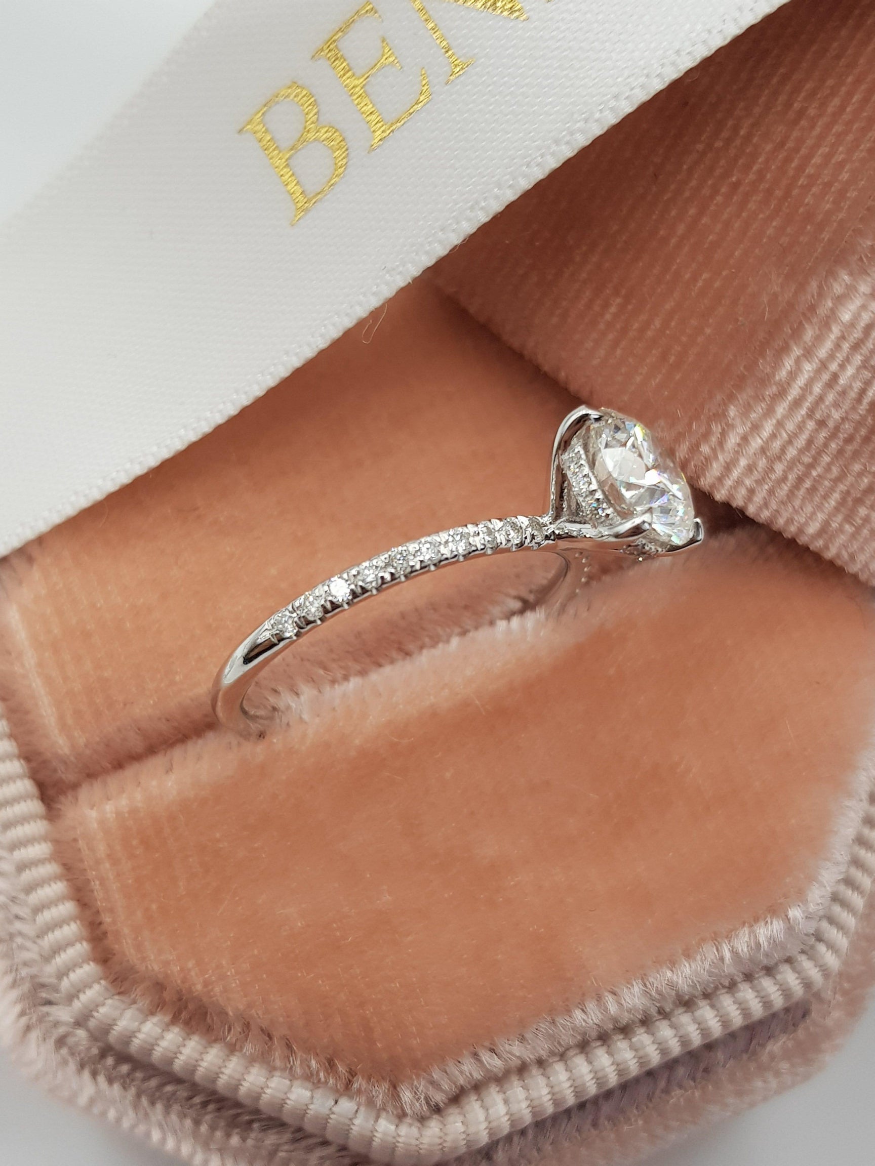 Ready To Ship Engagement Rings – Benz & Co Diamonds