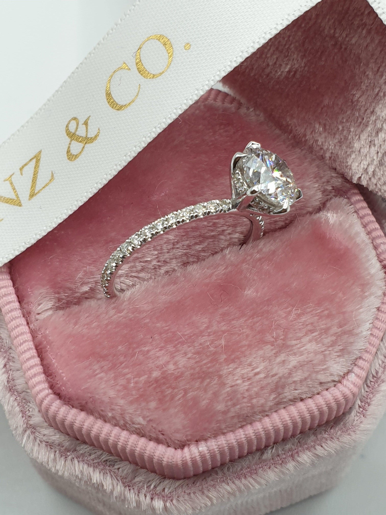 Ready To Ship Engagement Rings – Benz & Co Diamonds