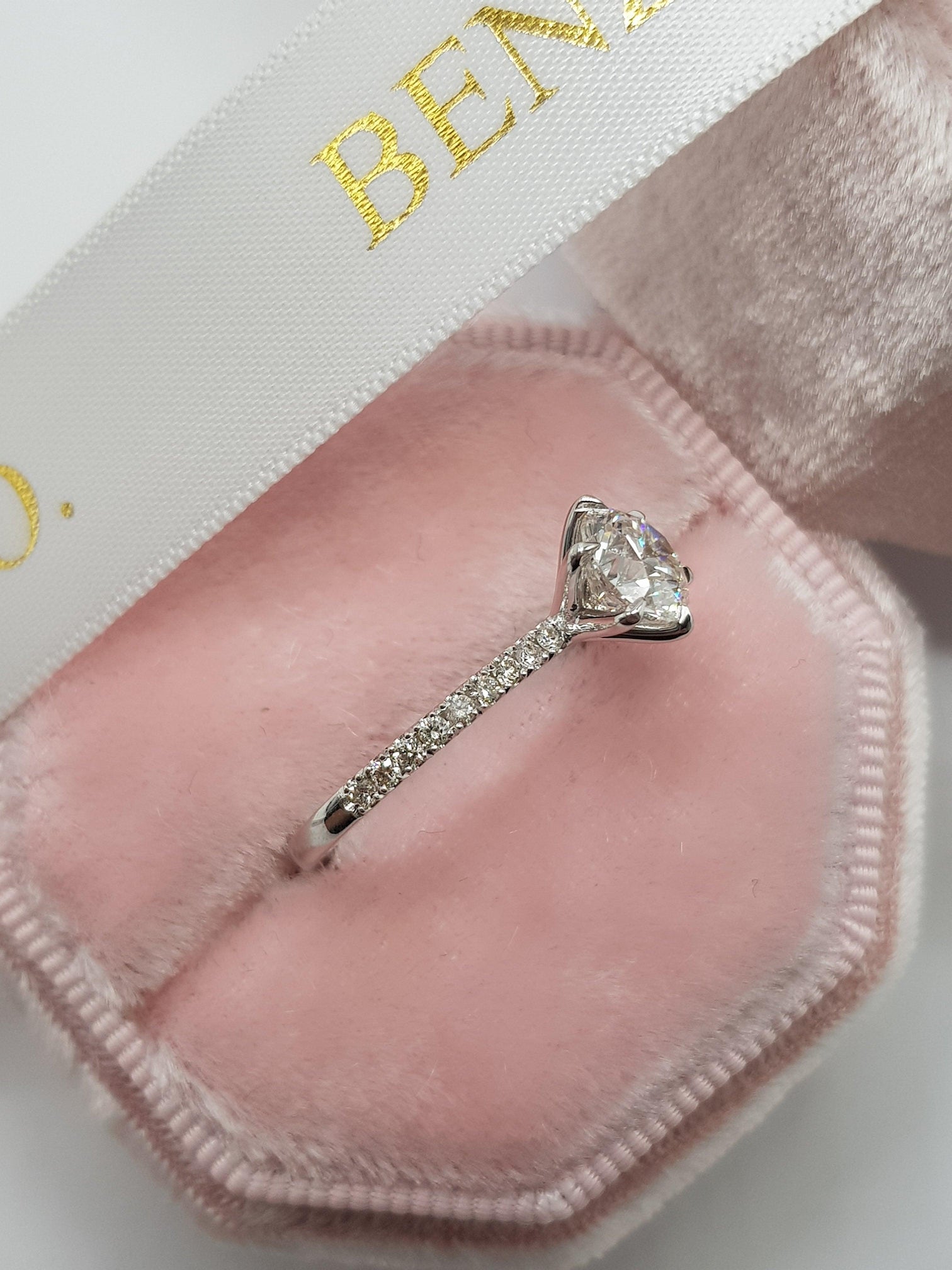 Ready To Ship Engagement Rings – Benz & Co Diamonds