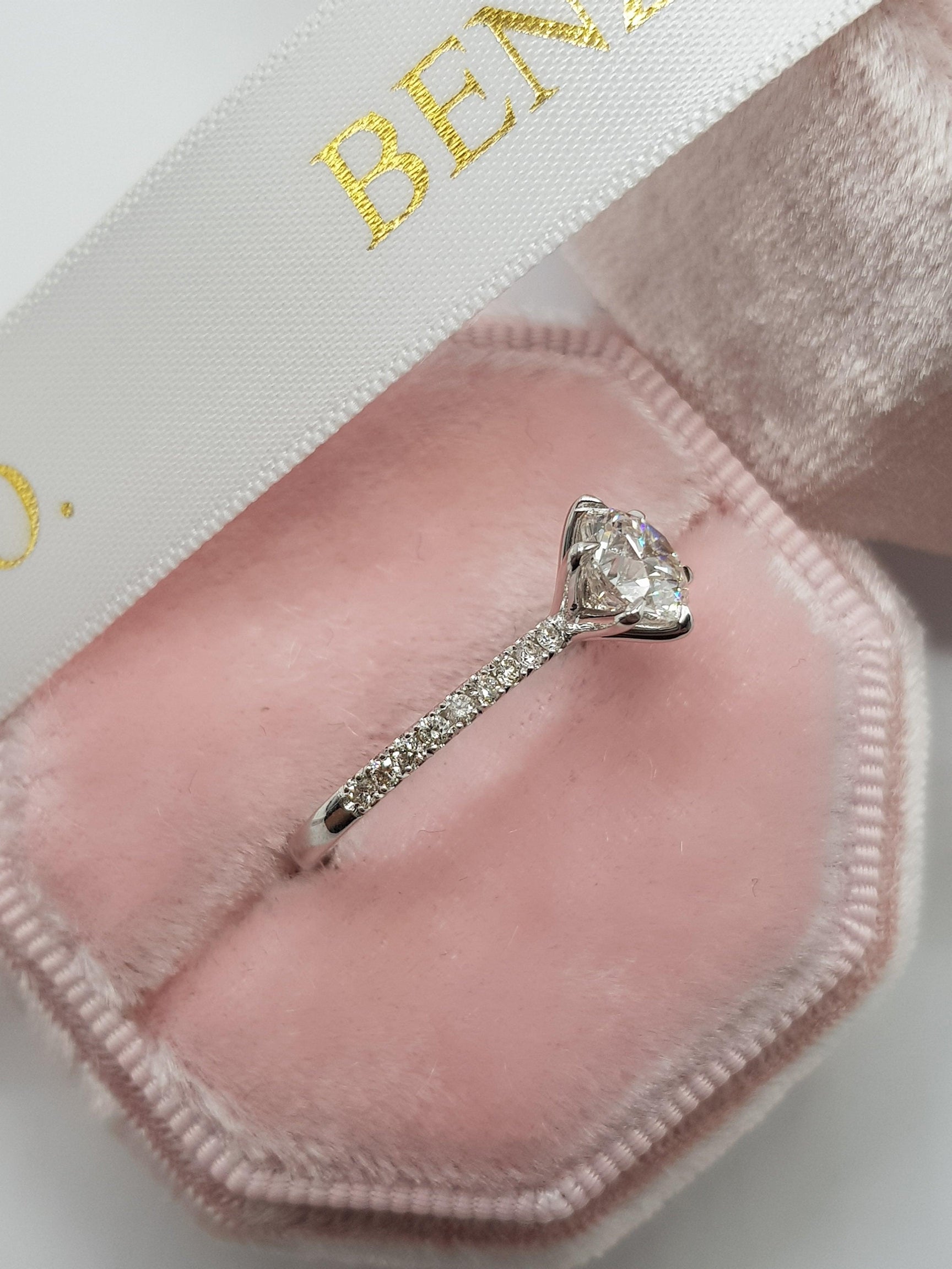 Ready To Ship Engagement Rings – Benz & Co Diamonds