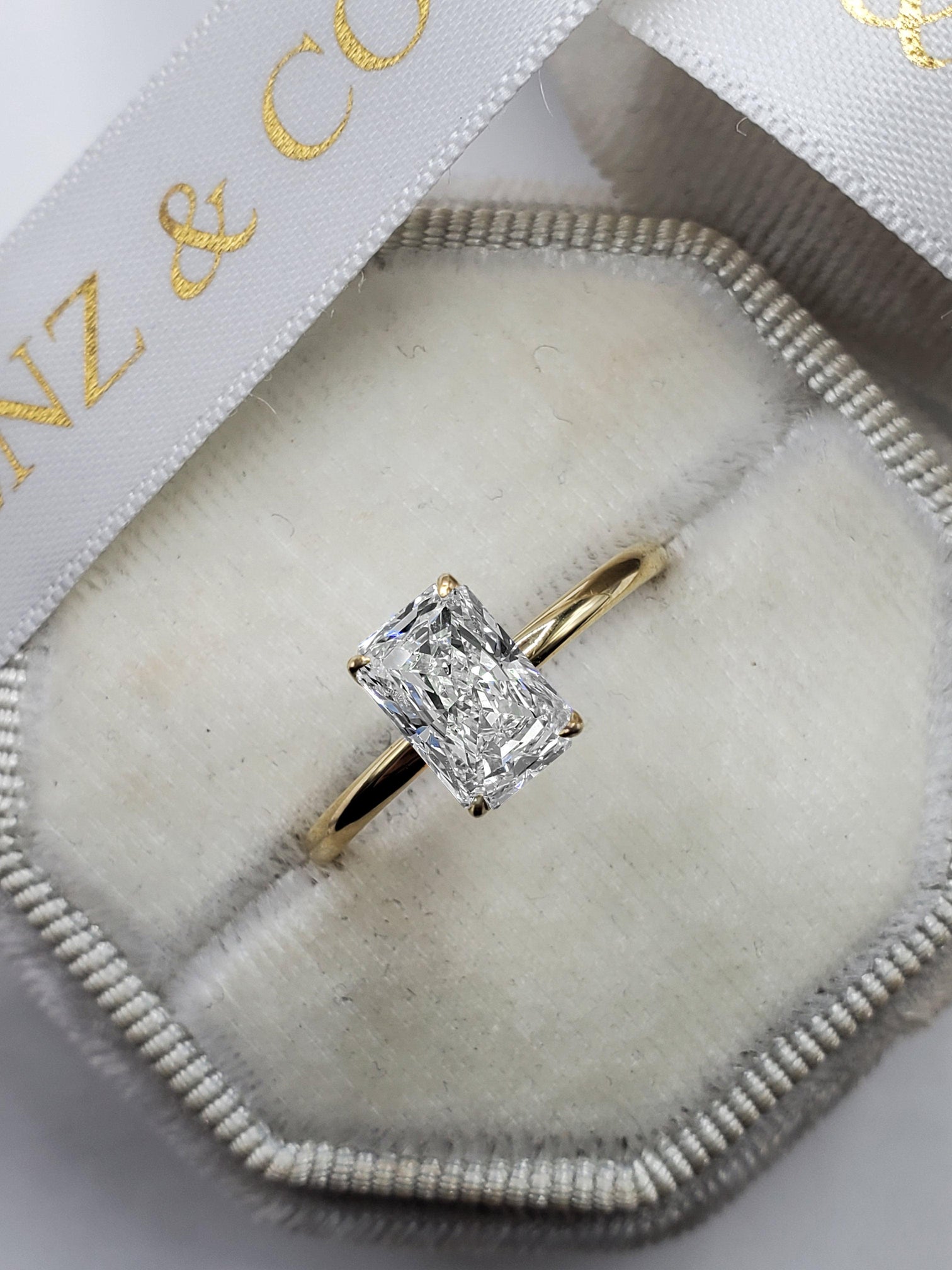 Ready To Ship Engagement Rings – Benz & Co Diamonds