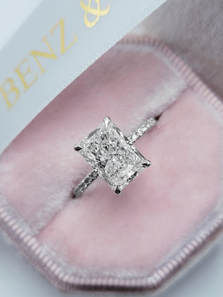 Ready to Ship Lab Grown Diamond Engagement Rings | Benz Diamonds – Benz ...